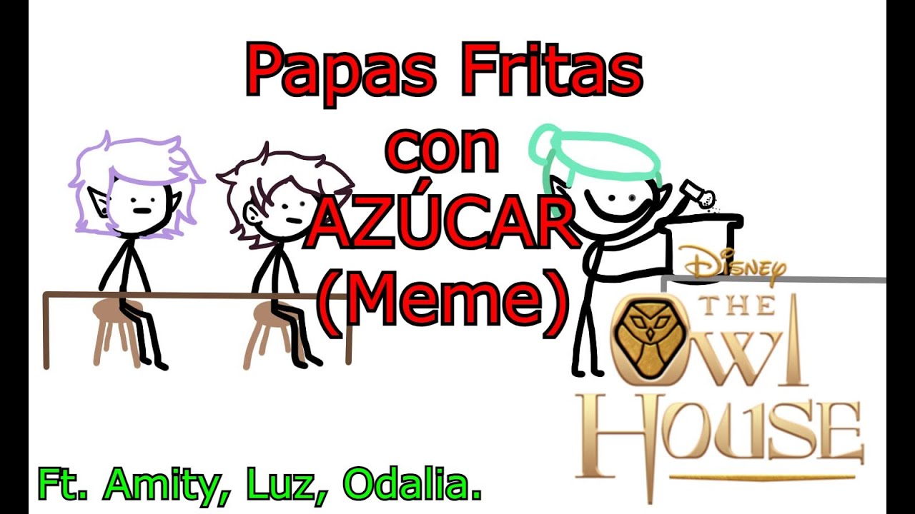 El meme de las papas fritas con azúcar versión TOH xd - TOC Penstagram