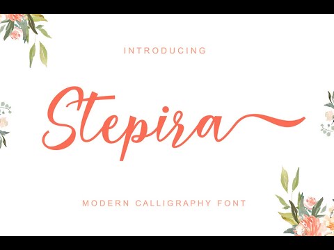 Stepira Font Download