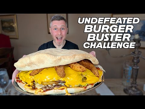 SPIKE'S UNDEFEATED "BURGER BUSTER" CHALLENGE - WINNING £150 FOR CHARITY!?