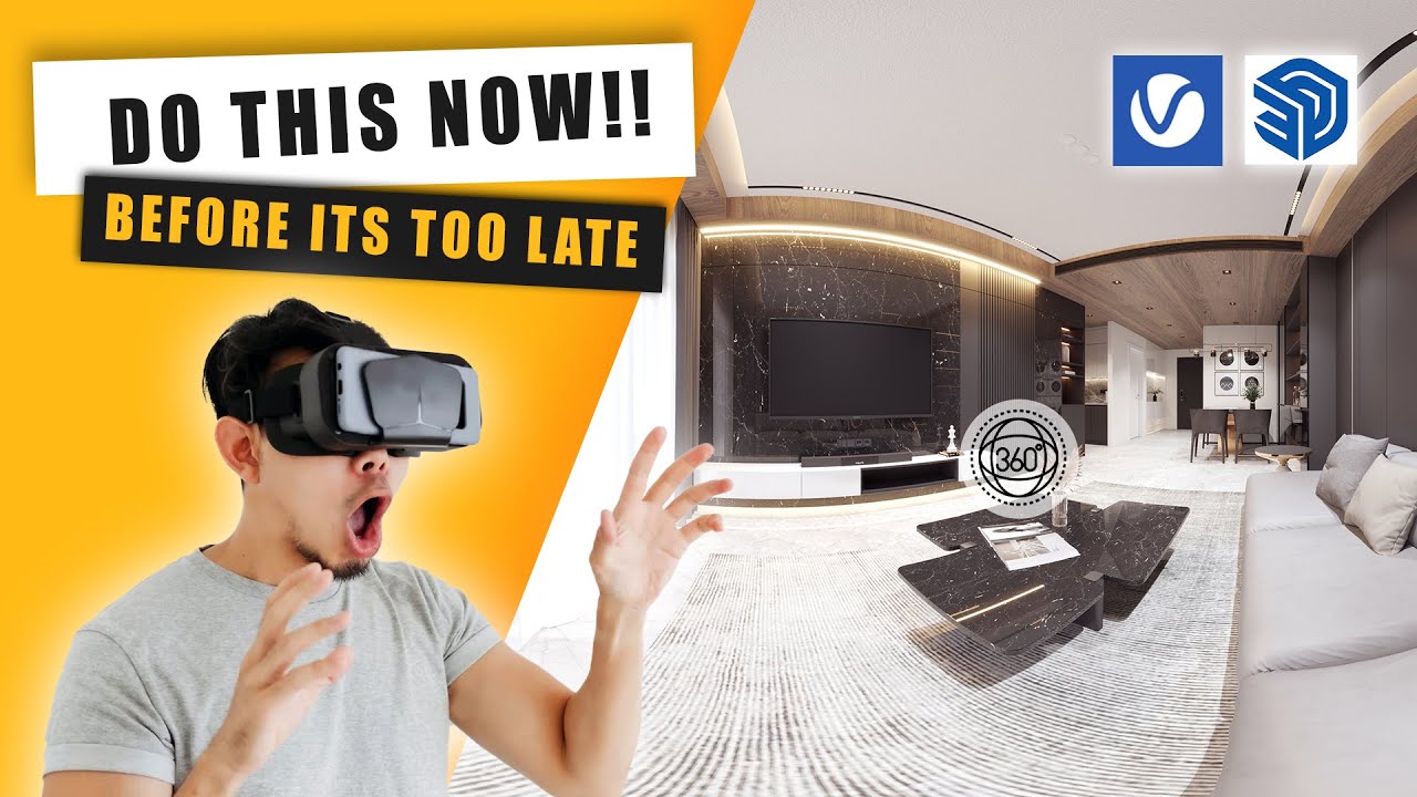 How to create 360° VR Tour | VR Tour | SketchUp