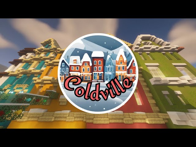 Coldville - The Winter Holyday Town Map Minecraft Map