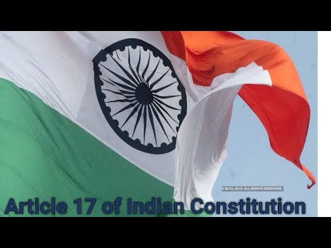 Article 17 of Indian Constitution (in hindi)