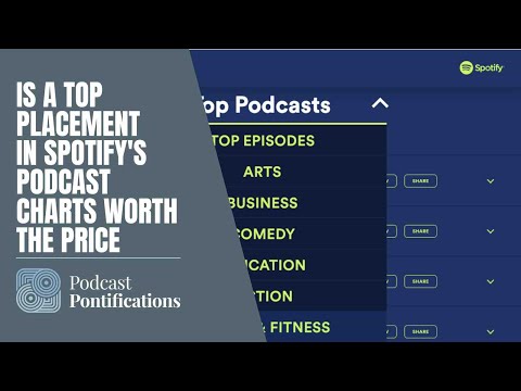 Is A Top Placement In Spotify's Podcast Charts Worth The Price?