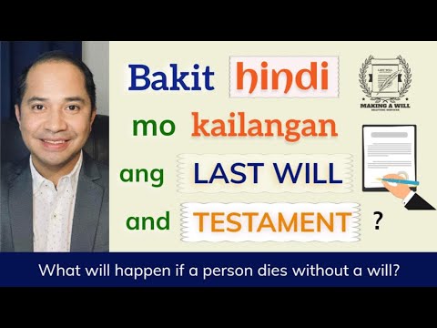 LAST WILL & TESTAMENT | WHEN YOU DON’T NEED IT AT ALL