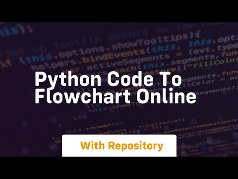 python code to flowchart online