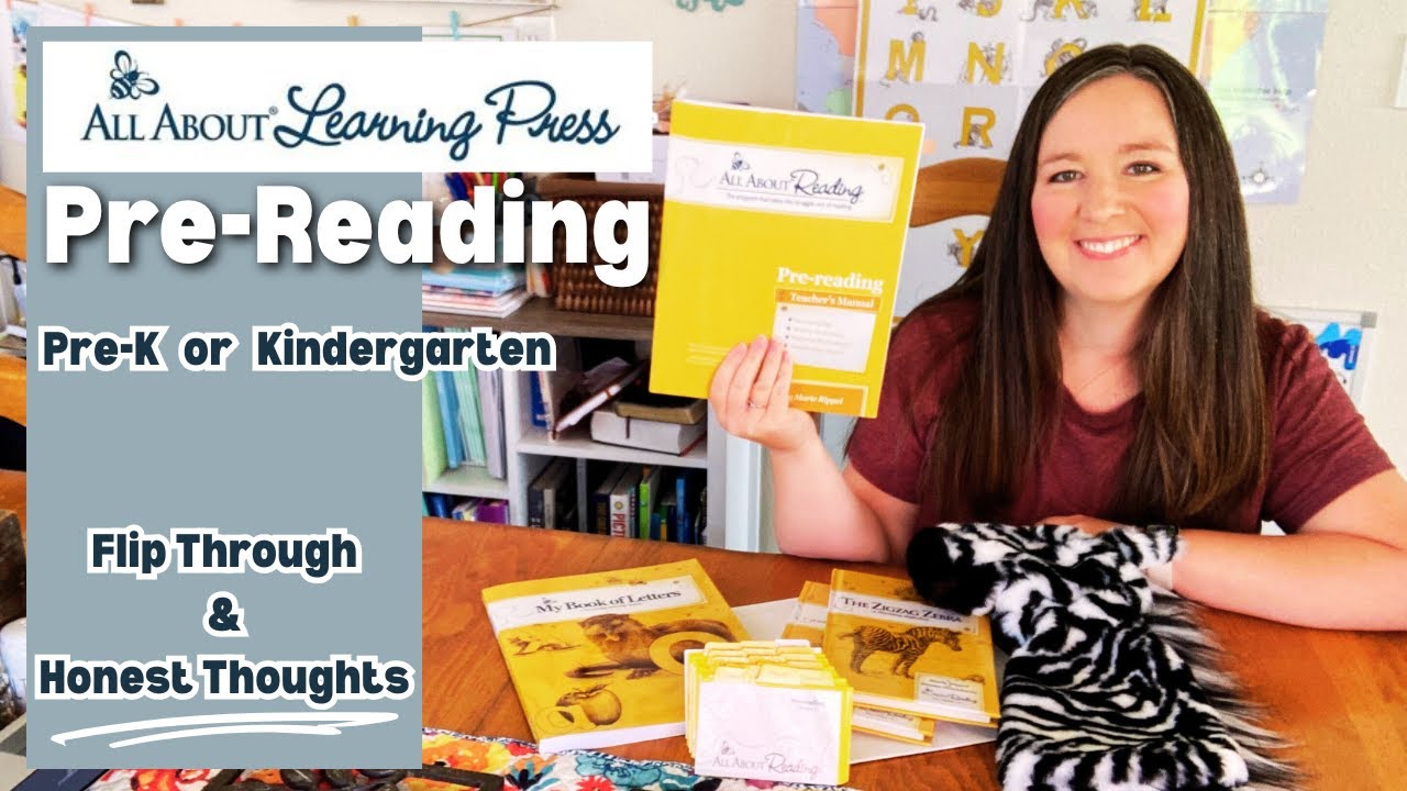 All About Reading Pre-Reading Flip Through & Honest Thoughts // Pre-K Reading Program