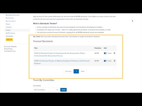 Keep Compliant: Track Changes to ASTM Standards for Free