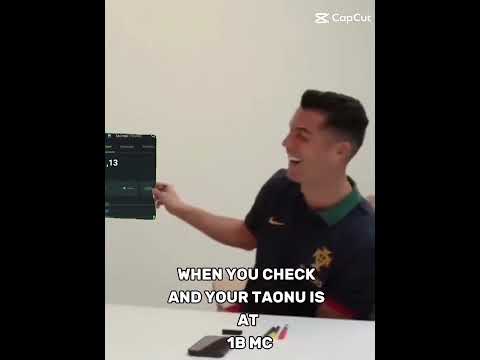 Cristiano Ronaldo on $TAONU price - $TAO BITTENSOR MEME