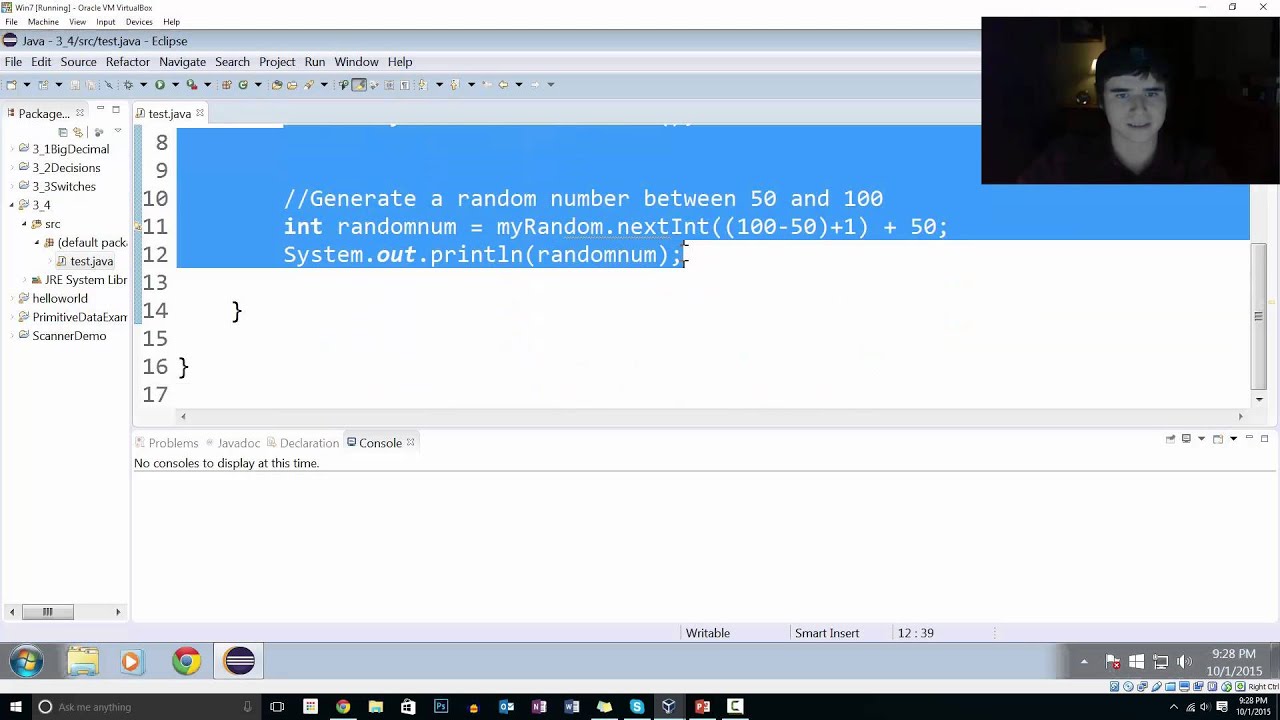Generating Random Integers in Java (4.4)