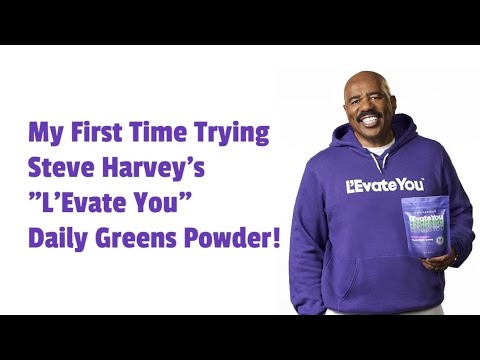 Steve Harvey's "L'Evate You" Vitality Daily Greens REVIEW