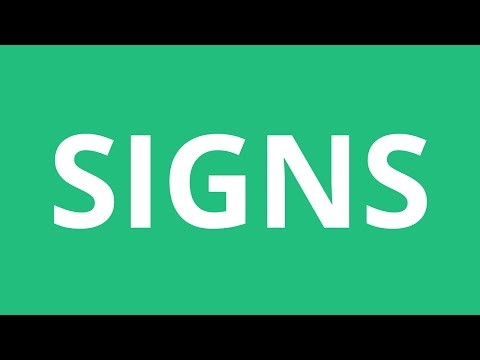 How To Pronounce Signs - Pronunciation Academy