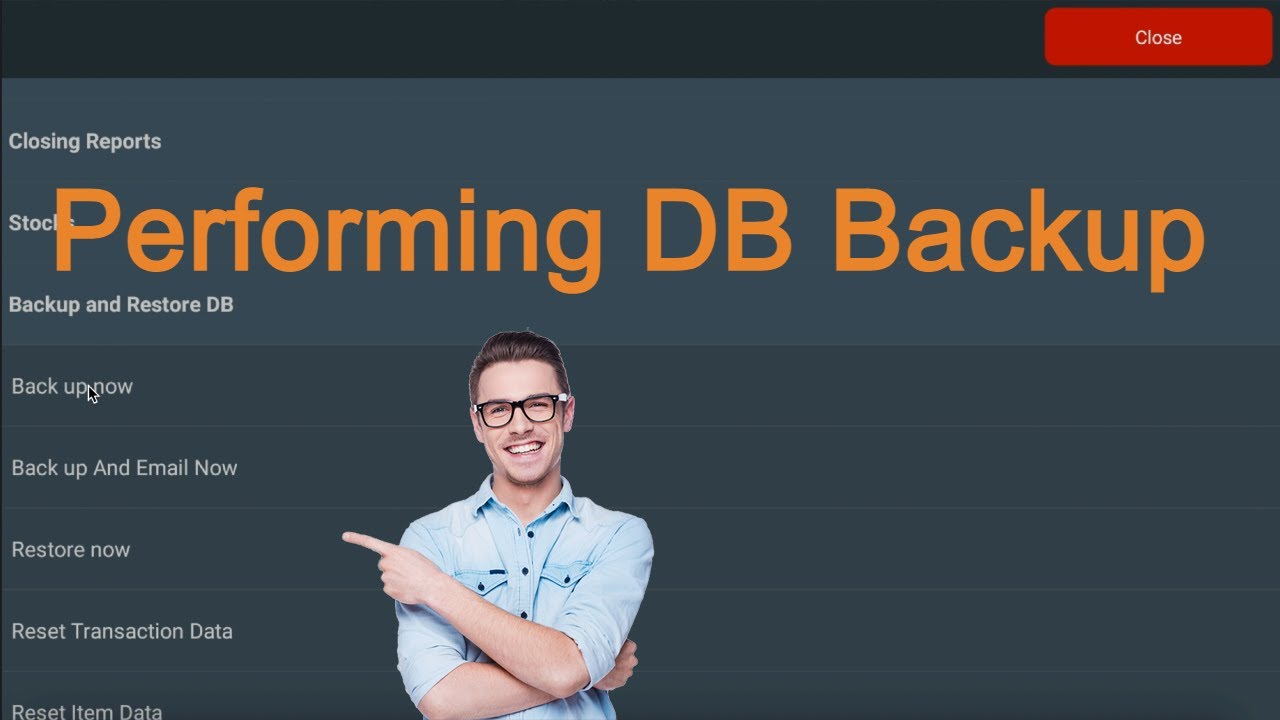 Chapter 1: Backup and Restore System - Performing Backup
