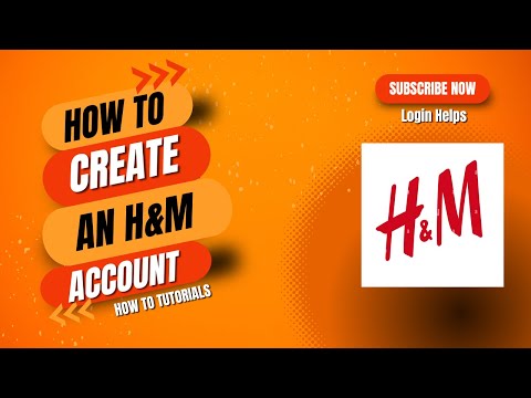 How to Create H&M Account 2024 | H&M Account Registration | Sign Up Help | ww2.hm.com