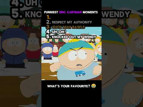 Funniest Eric Cartman Moments š #top5 #funny #ericcartman #cartman
