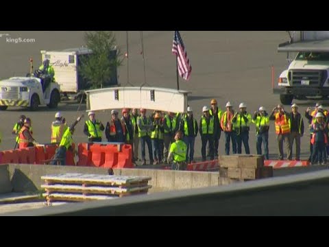 Sea-Tac Airport's North Satellite hits major milestone