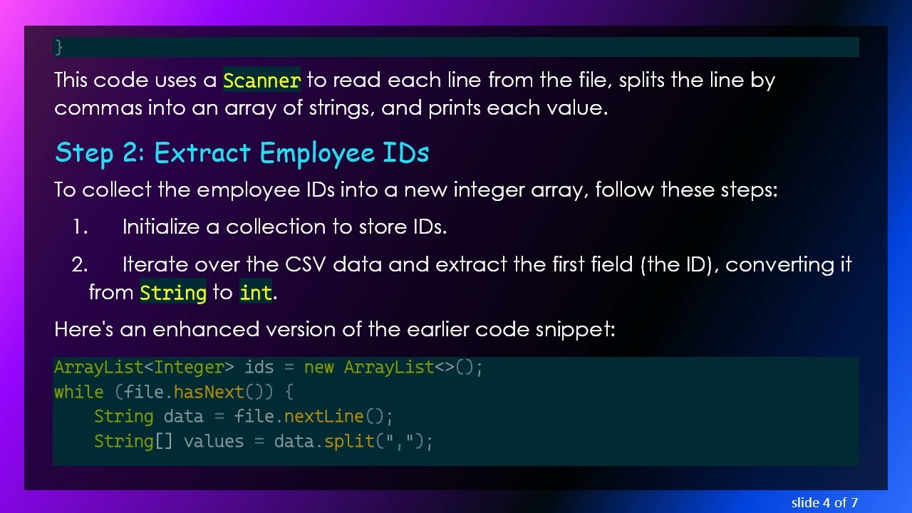 How to Copy Elements from String Array to Int Array in Java