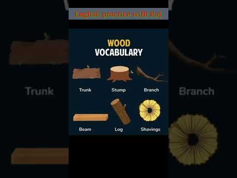 words meanings | type of woods name| Woods vocabulary 🗣️💯👍#shorts