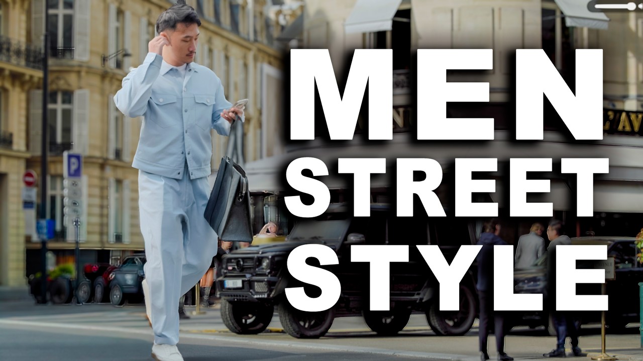 Paris Men's Fashion 2026 🇫🇷 | Spring Street Style Trends & Parisian Outfit Ideas | Iconic Walk