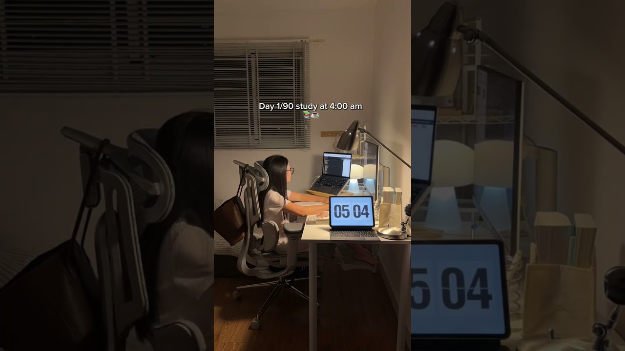 I'm Waking Up at 4 AM to Study for 90 Days. This is Day 1