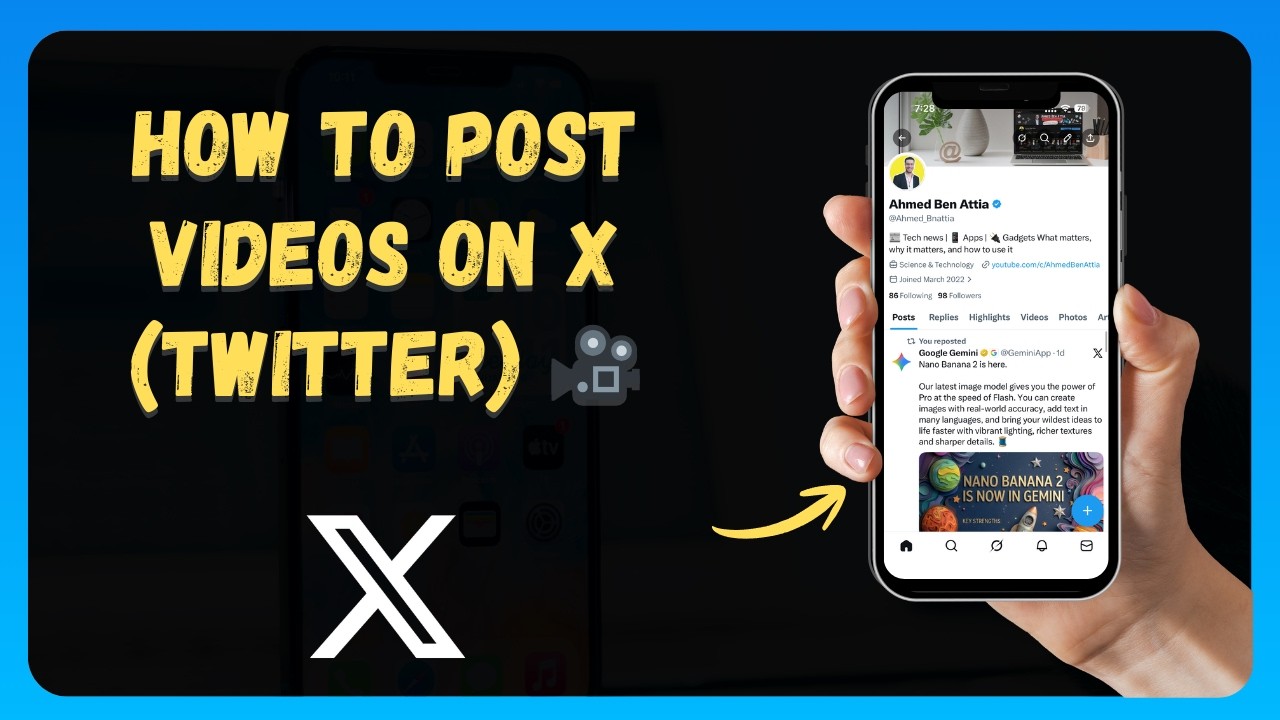 How to Post Videos on X (Twitter) 🎥 [New 2026 Update]