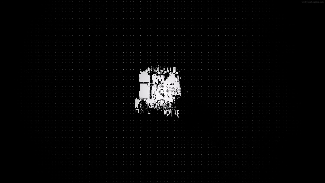 Glitchy Windows Logo | Live Wallpaper