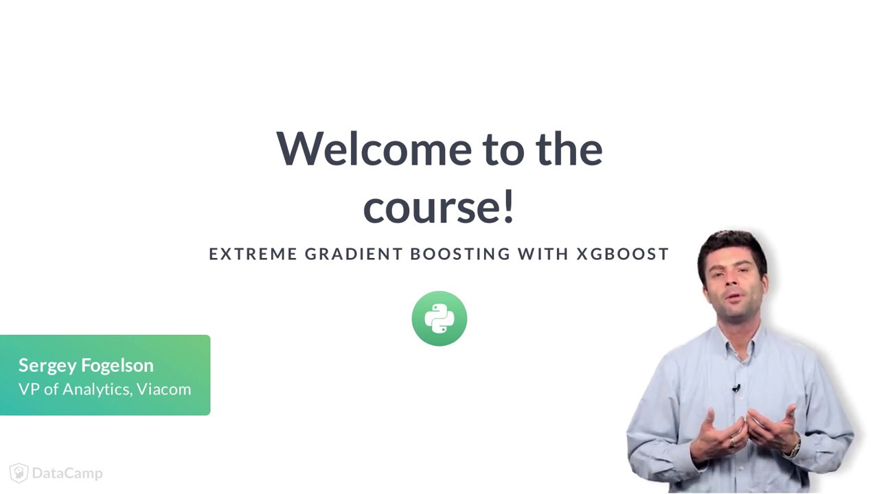 Python Tutorial : Extreme Gradient Boosting with XGBoost