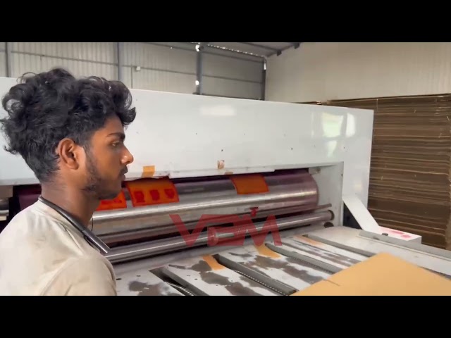 Printer Slotter Machine - DOUBLE COLOR PRINTER SLOTTER RS4 MACHINE RS4 ...