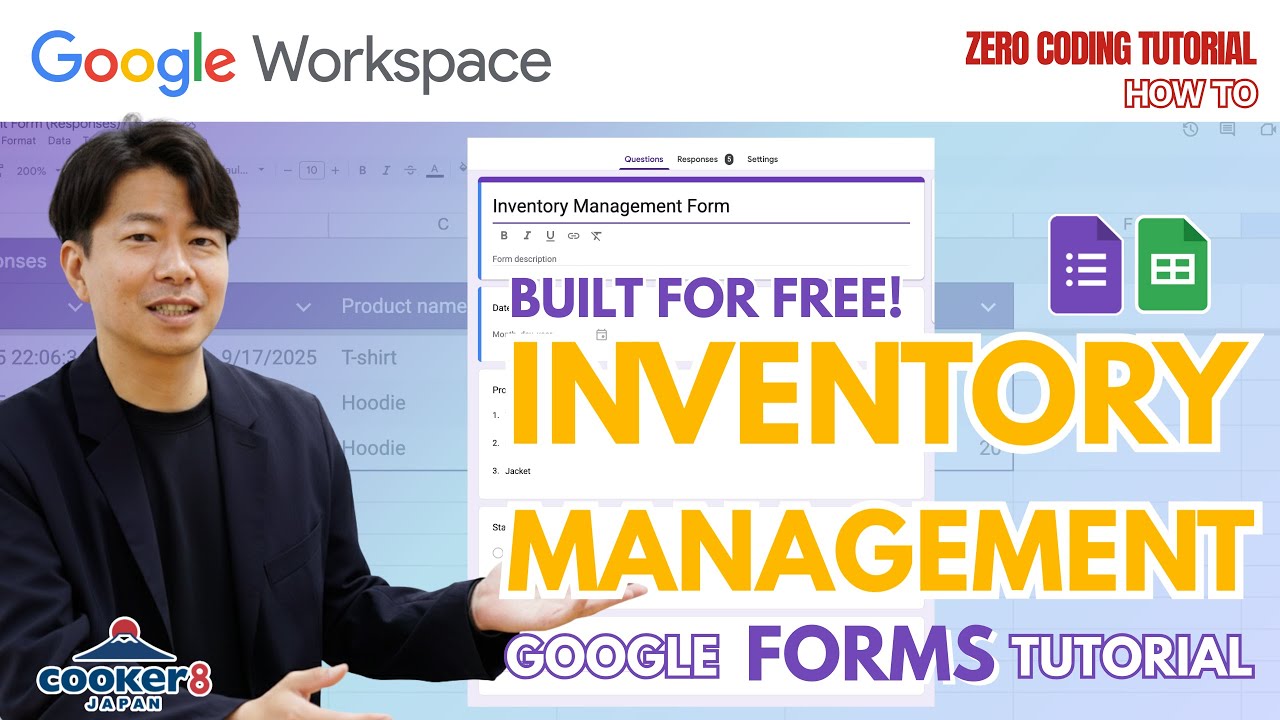 Google Forms Tutorial – Create a Real-Time Inventory System (Forms x Sheets x Gemini)