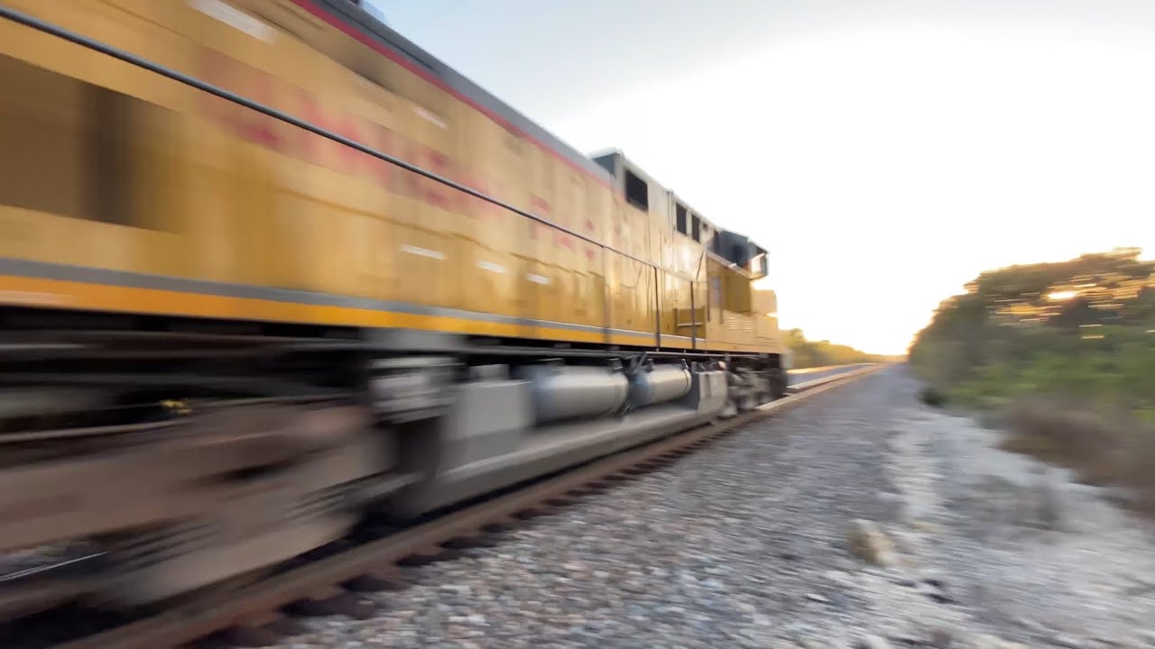 INSANE 72 MPH Train Blasts into Bosworth