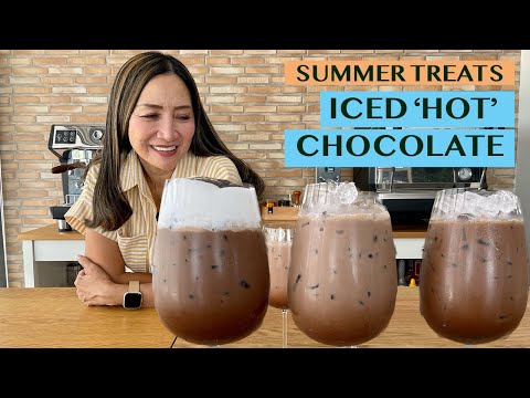 CAFE RECIPES: ICED 'HOT' CHOCOLATE - 3 WAYS