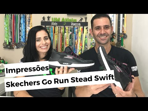 IMPRESSÕES TÊNIS Skechers Go Run Steady Swift – Um Atleta