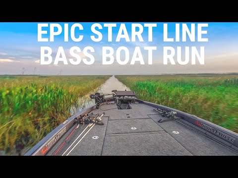 Bass Boat Chaos at High Speed!