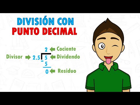 DIVISIÓN CON PUNTO DECIMAL Super Facil - Para principiantes