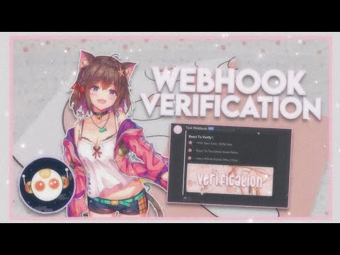꒷꒦⊹๑‧˚₊ʚ🥛ɞ┊How To Do Aesthetic Verification With Webhooks