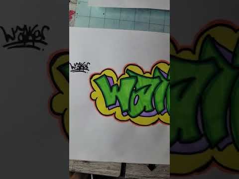 graffiti name request for @Walkersteezyyy