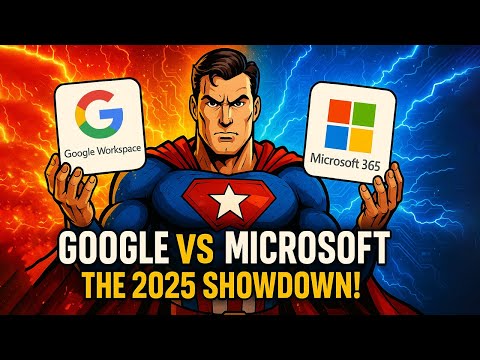 Google Workspace vs Microsoft 365 in 2025 | Full Comparison: Features, AI Tools & Pricing