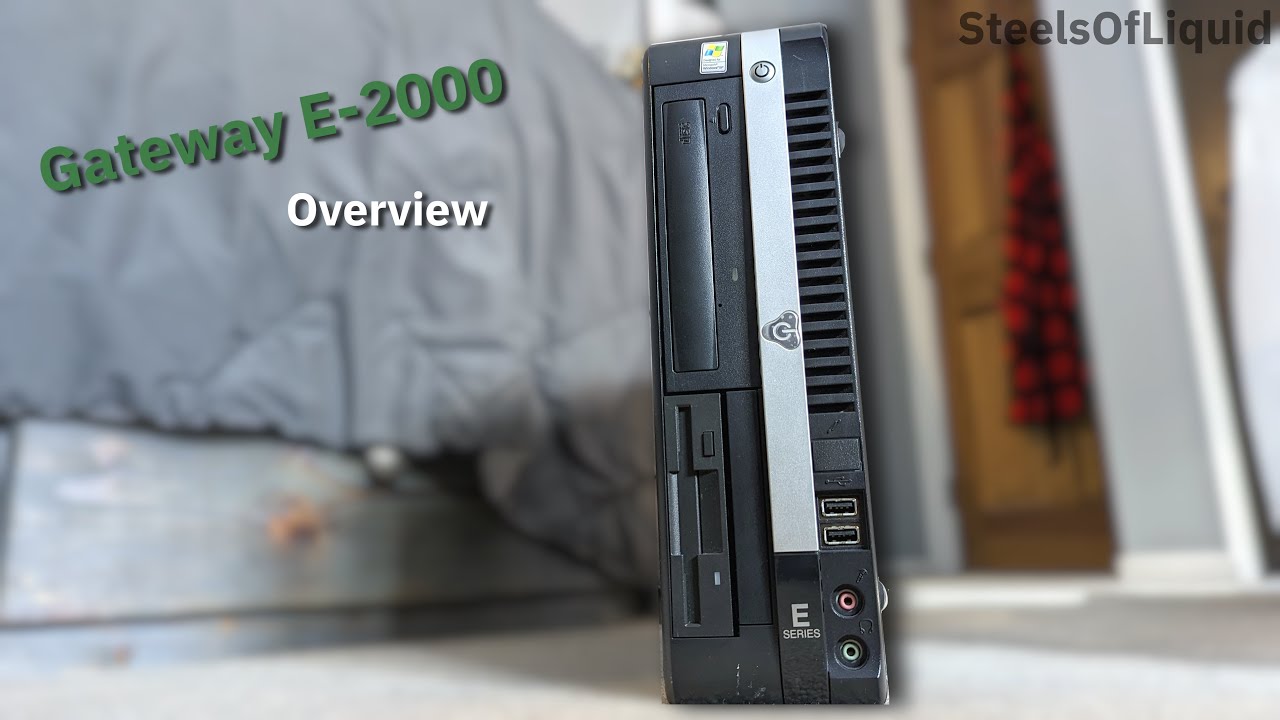 Gateway E-2000 Overview ~ The computer that started it all...
