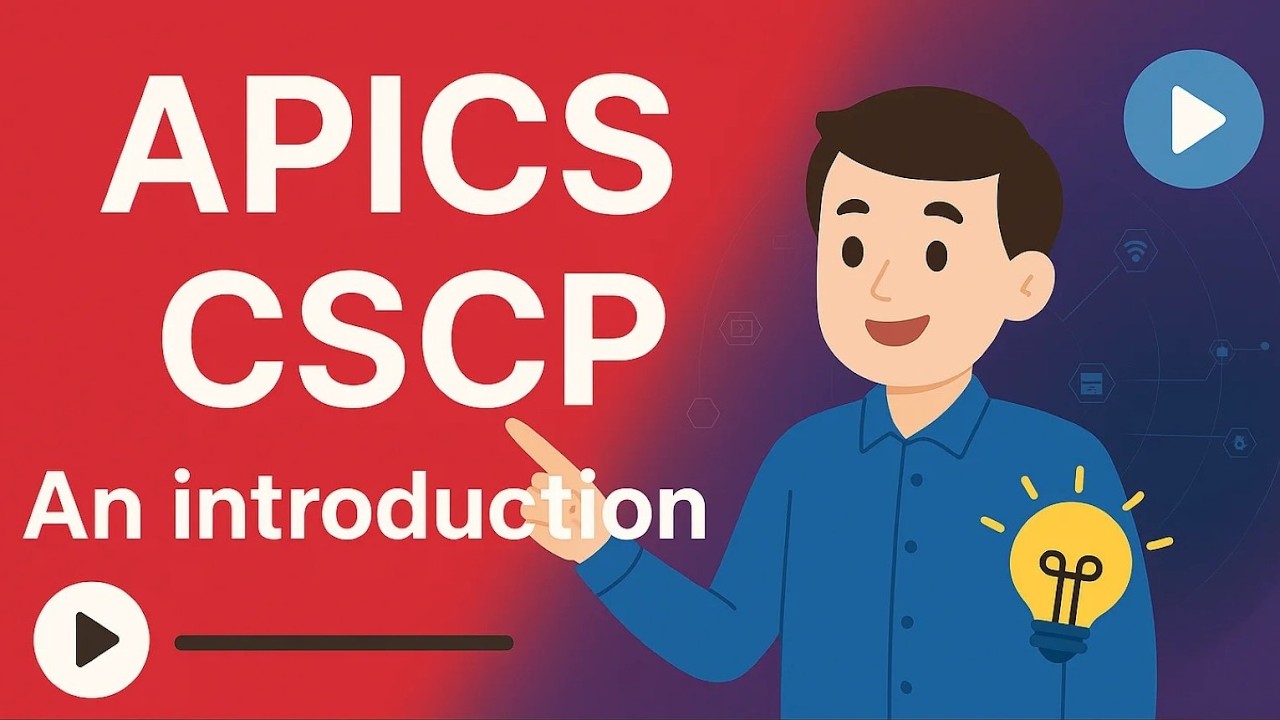 APICS CSCP Certified Supply Chain Professional course