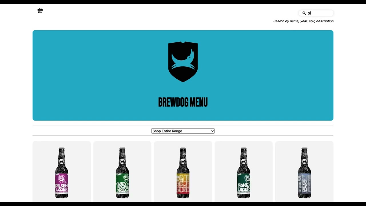 BrewDog React Project