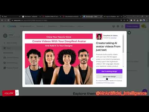 BEST AI Video Generator || Convert Wikipedia to YouTube Videos With Canva And AI
