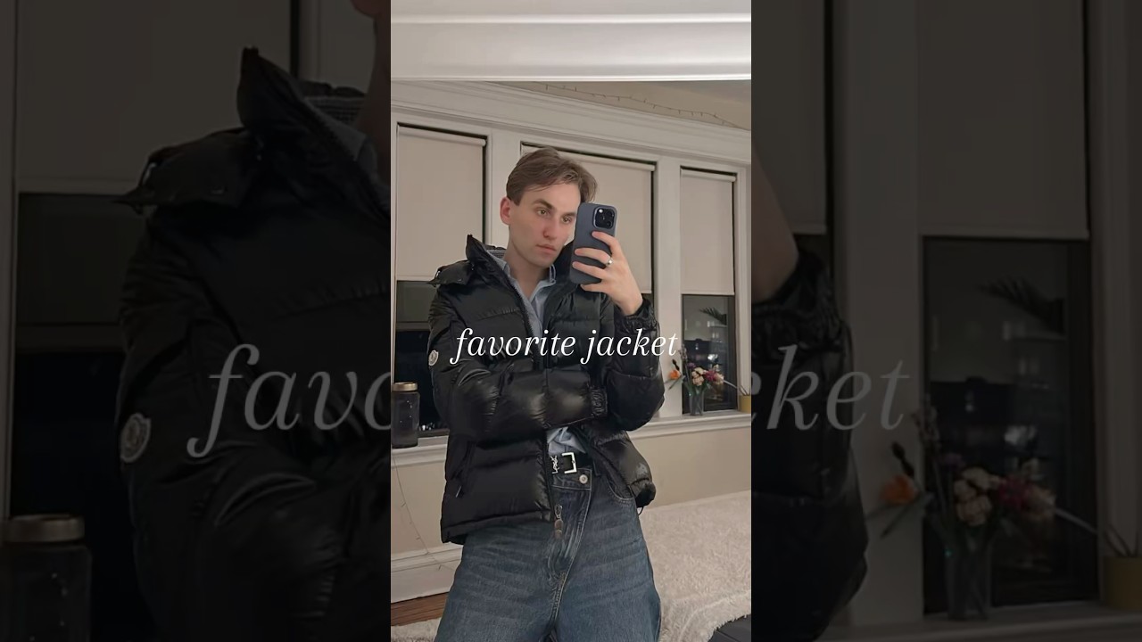 Styling my favorite jacket from ​⁠​⁠@moncler 🍂 #mensstyle #fashion #mensfasion #moncler #luxury