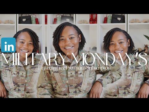 LinkedIn Tip for Soldiers | Free Premium Subscription #linkedin #shorts