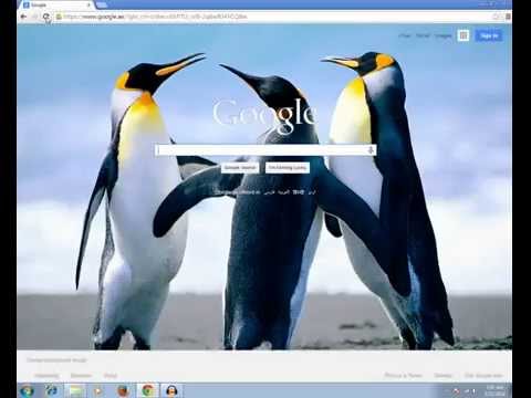 How to customize Google background with image of your own in Google chrome