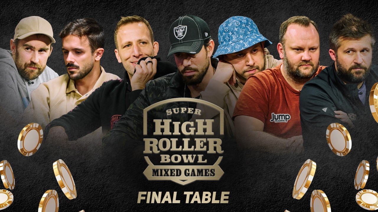 Super High Roller Bowl $100K Mixed Games Final Table with Nick Schulman & Jared Bleznick!