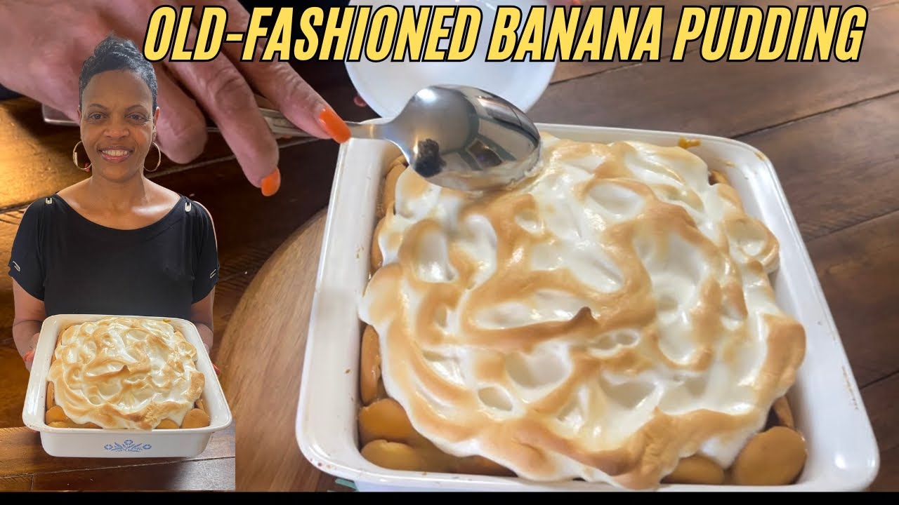 Old-Fashioned Banana Pudding Made From Scratch