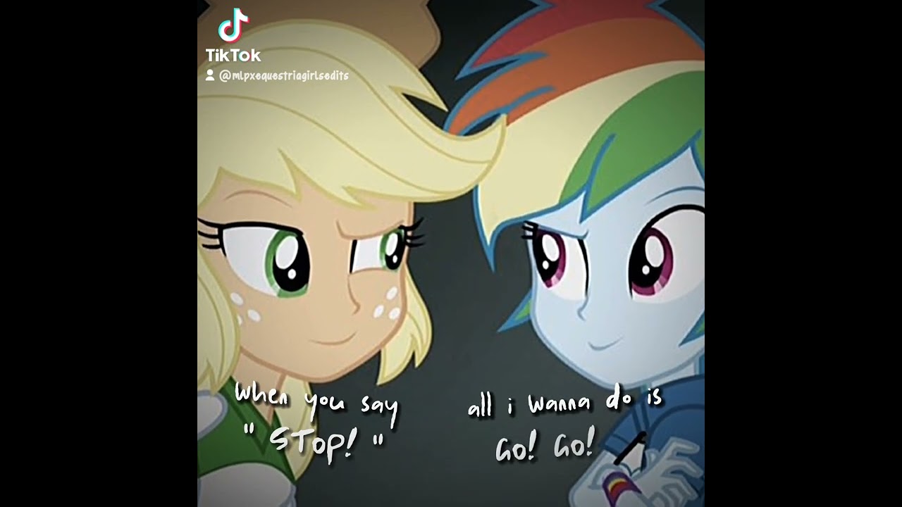 #mylittlepony #equestriagirls #appledash