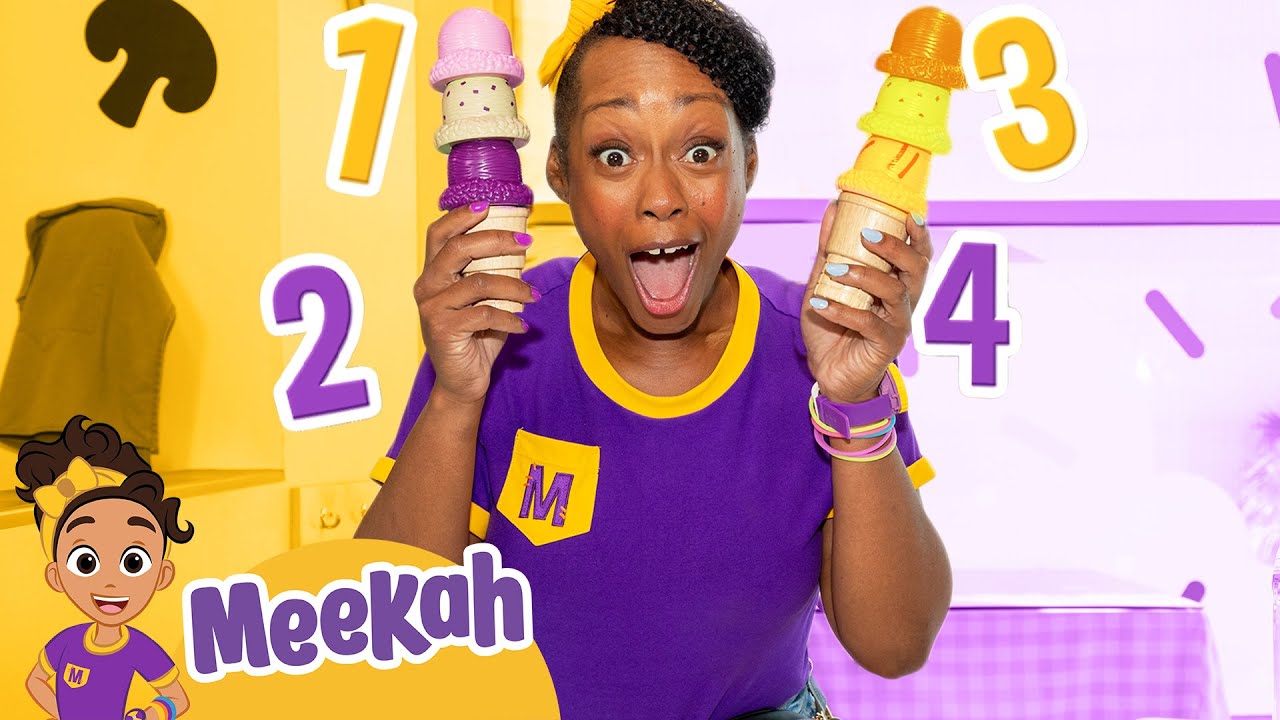 Meekah's Ice Cream Math Lesson | Educational Videos for Kids | Blippi and Meekah Kids TV