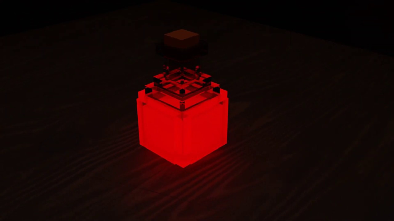 Minecraft potion 3D