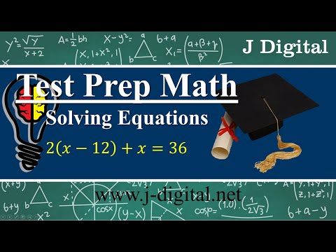 Math concepts for the ACT® test | Solving Equations