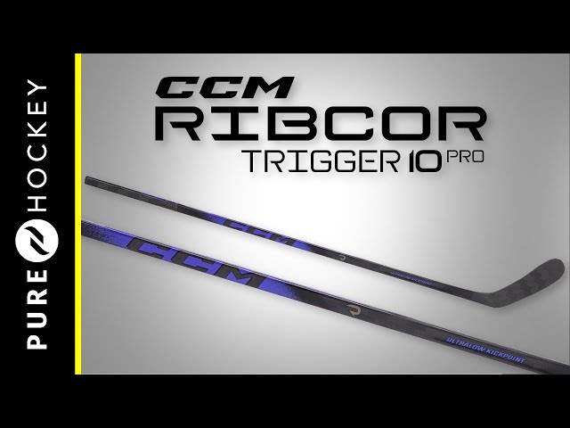 CCM Ribcor Trigger 10 Pro Composite Hockey Stick - Senior | Pure Hockey ...